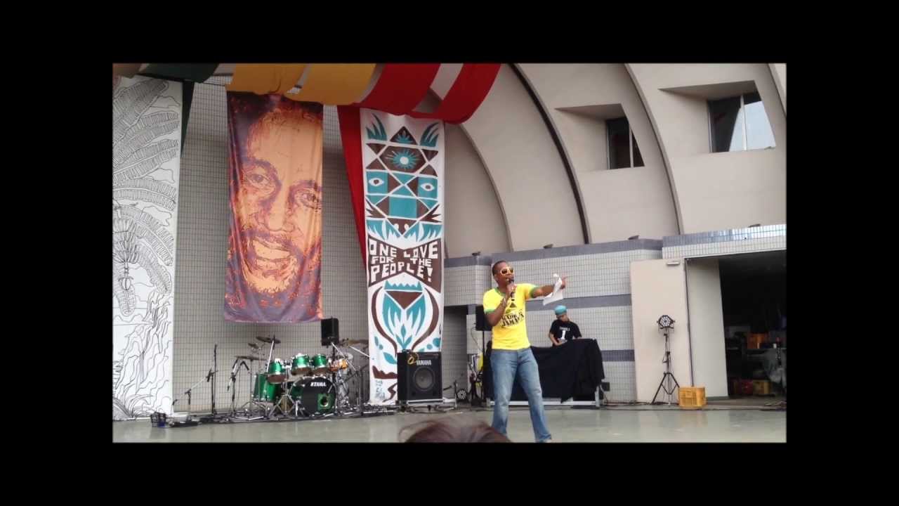 One love Jamaican Festival 2013 - Dub Poetry Performance by Dave ...
