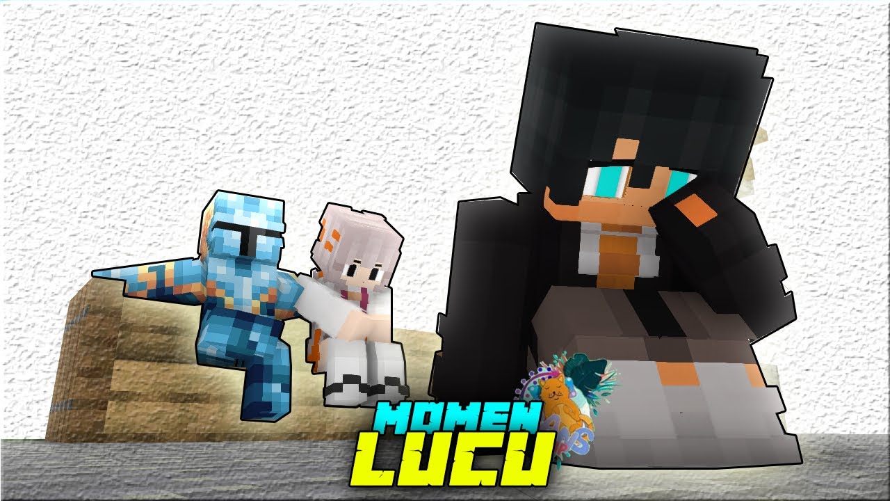 Momen Lucu Axoiz Craft Dan Zet22 || Animasi Minecraft - YouTube