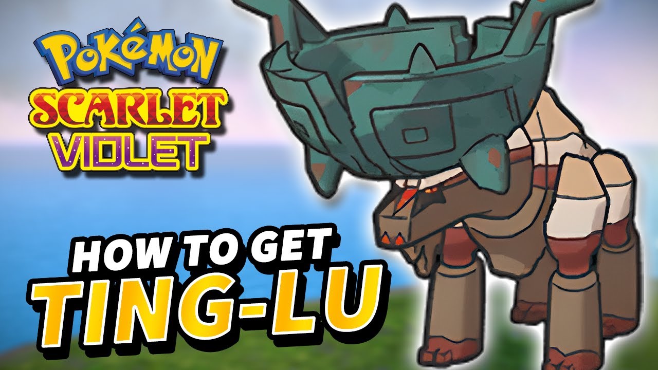 Pokemon Scarlet & Violet How to get TING-LU Legendary Pokemon All Green ...