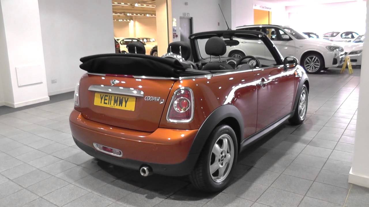 MINI CONVERTIBLE 1.6 Cooper D 2dr [Media Pack] U3176 - YouTube