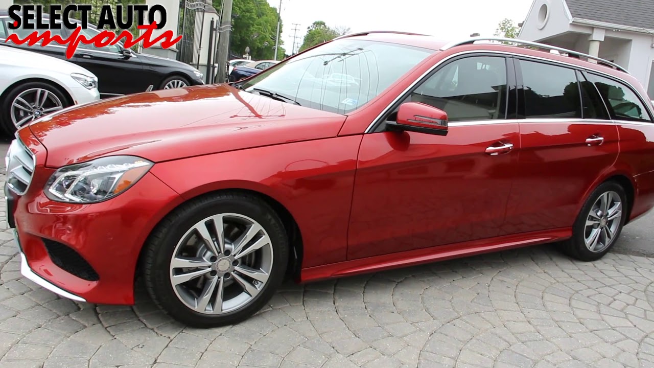 2016 Mercedes-Benz E350 4Matic Wagon Sport PKG, Designo Cardinal Red ...