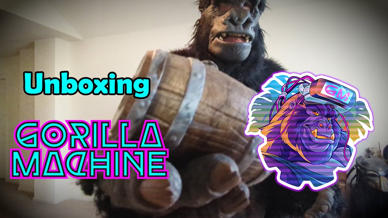 Gorilla Machine - Toy Unboxing "The Barrel & Achor" Silicone Toys - YouTube