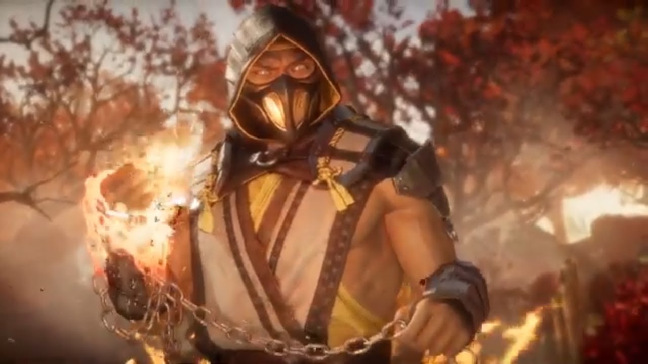 Mortal Kombat XI Scorpion Vs Raiden (Hard difficulty) - YouTube