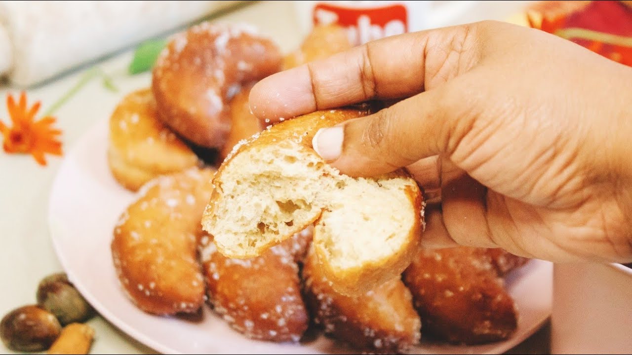 comment préparer DES BEIGNETS AU LAIT DE COCO PARFUMÉS AUX ÉPICES - YouTube