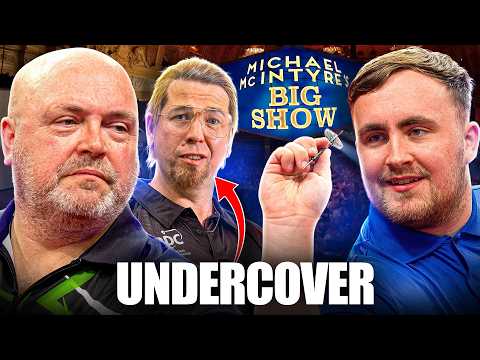 Michael McIntyre Goes Undercover In The World of Darts as Luke Littler Plays His Championship Match