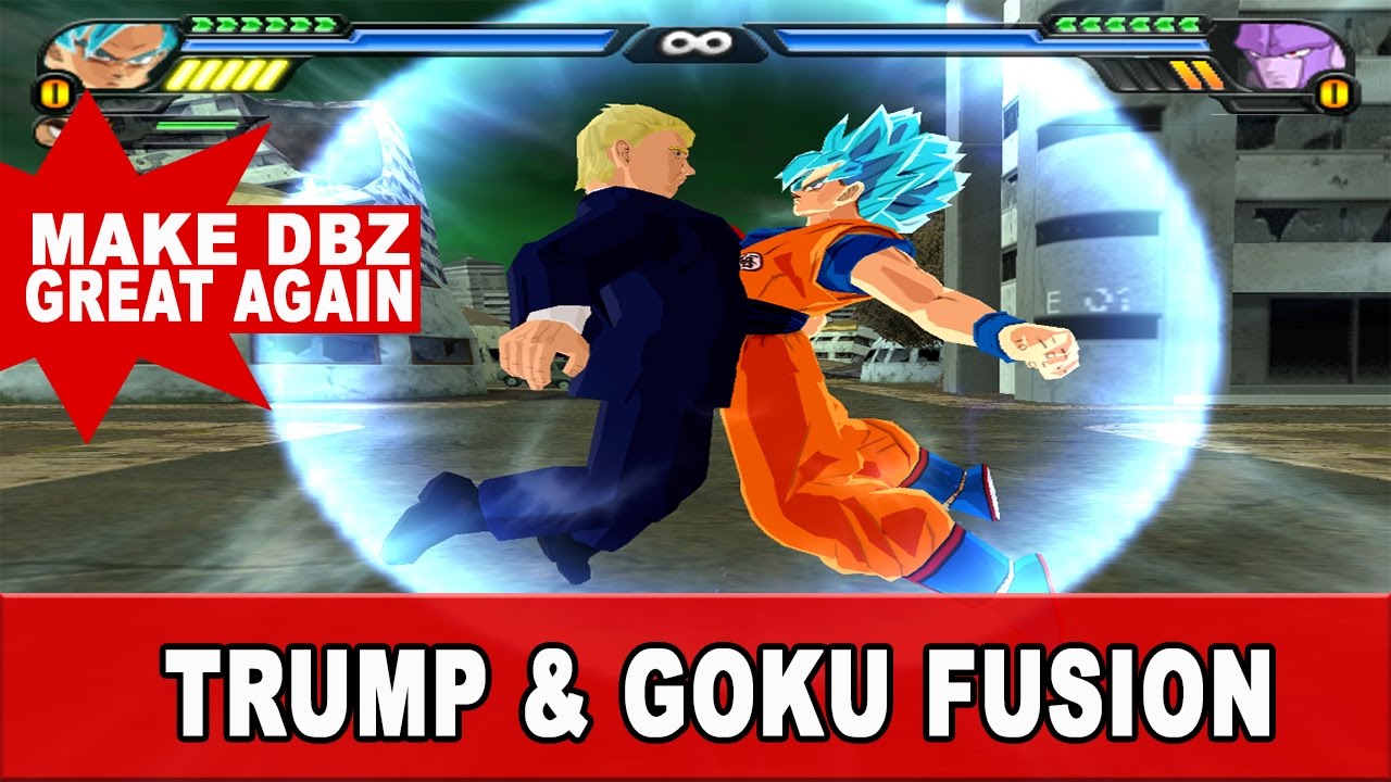 Donald Trump and Goku Fusion | Ultimate Saiyan President | DBZ ...