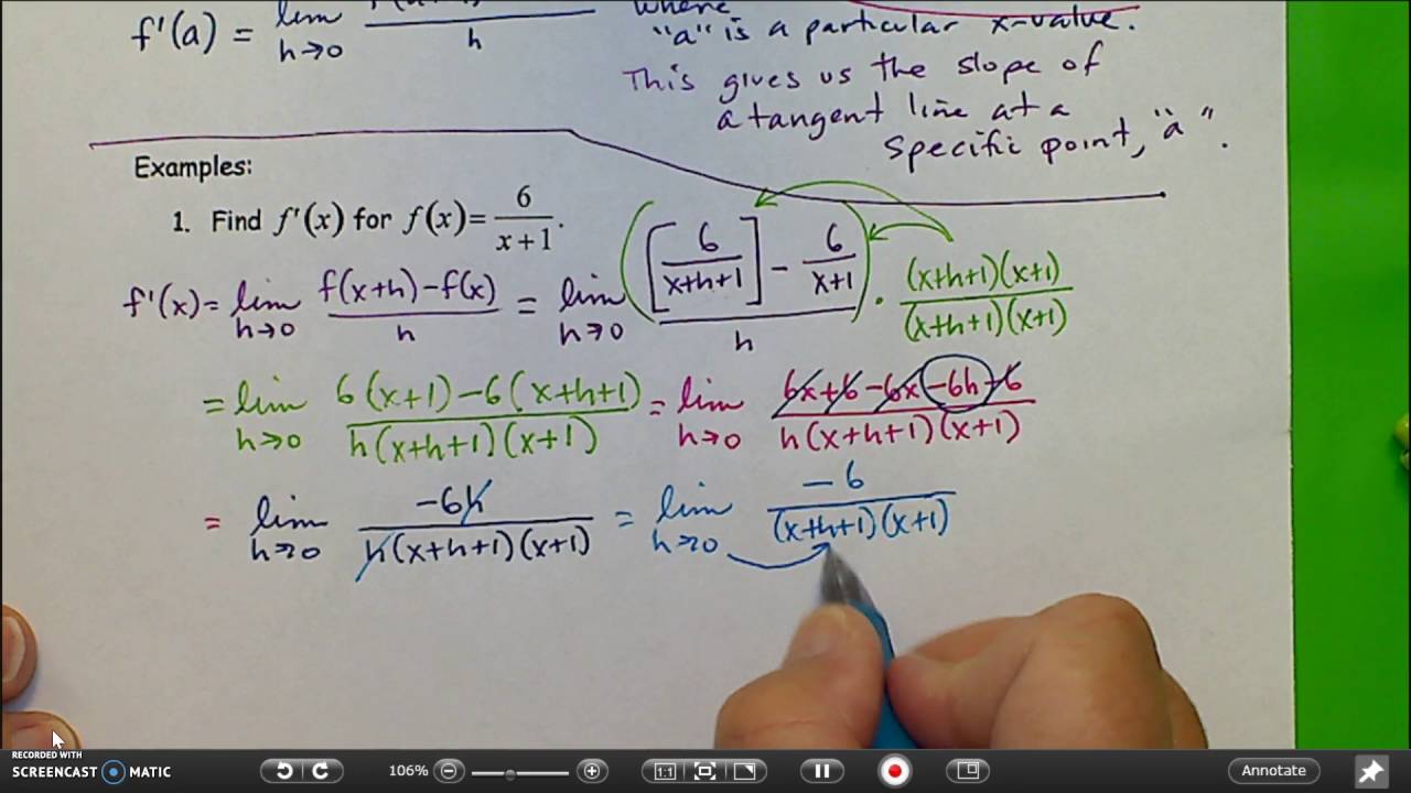 AP Calc 3.1 Video p1 - YouTube