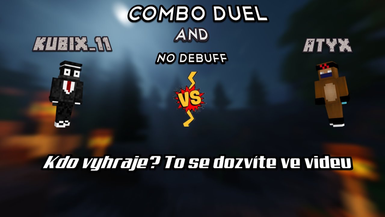 1v1 s AtyXem | Kdo vyhraje? Minecraft Combo A NoDebuff výzva! - YouTube
