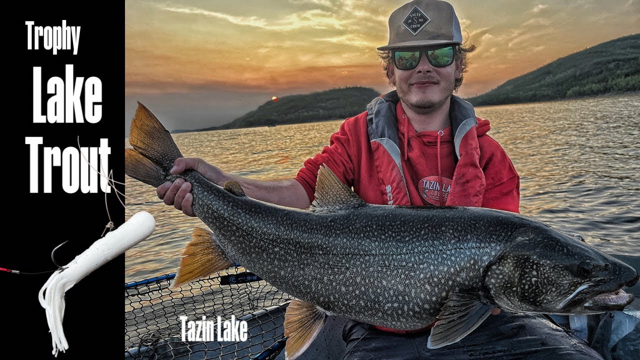 Trophy Lake Trout of Tazin Lake | Bucket List Fy In Fishing Camp - YouTube