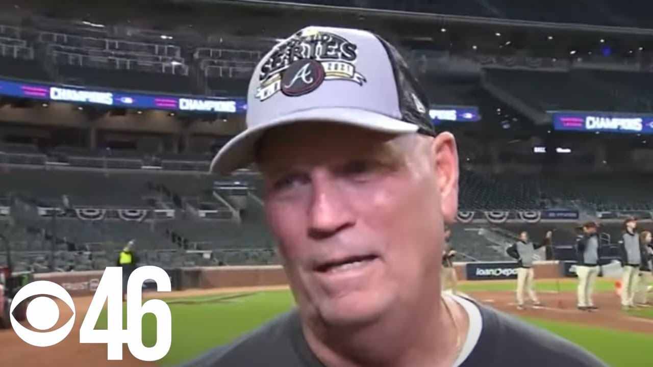 Atlanta Braves Manager Brian Snitker talks about win after game - YouTube