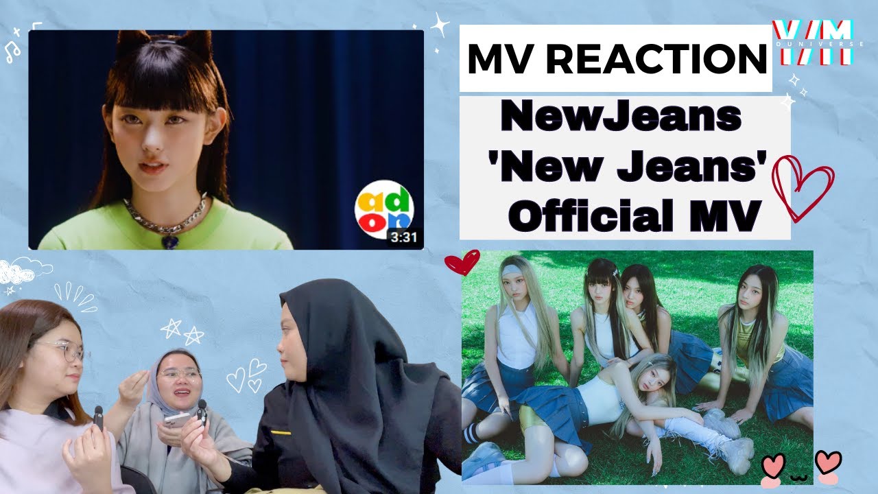 MV REACTION - NewJeans (뉴진스) 'New Jeans' Official MV - YouTube