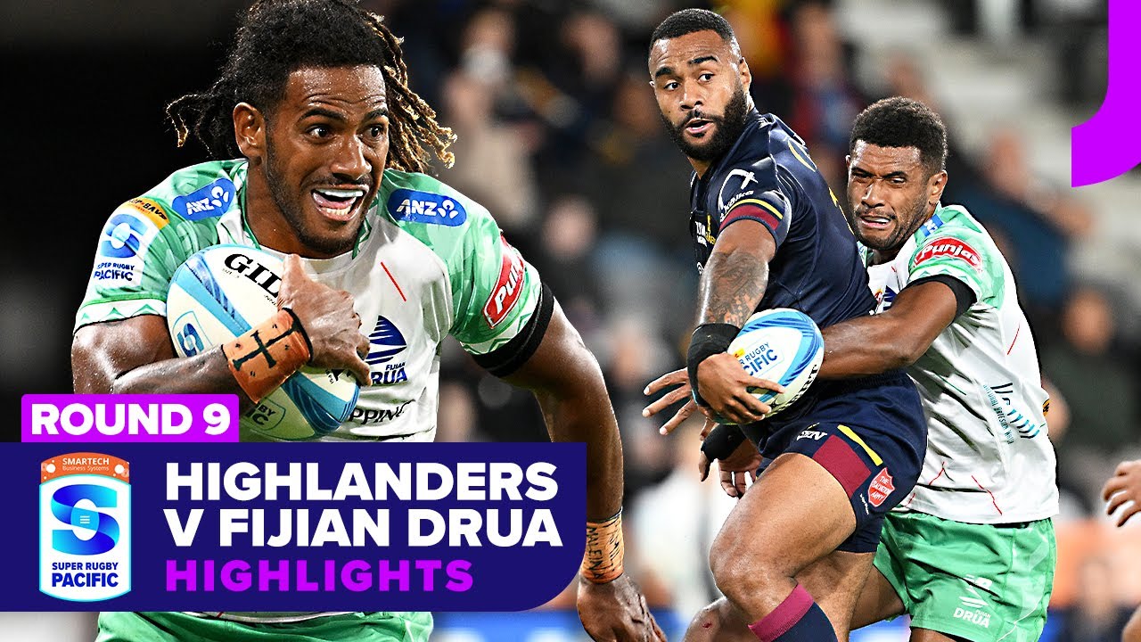 Highlanders v Fijian Drua Highlights | Round 9 | Super Rugby Pacific ...