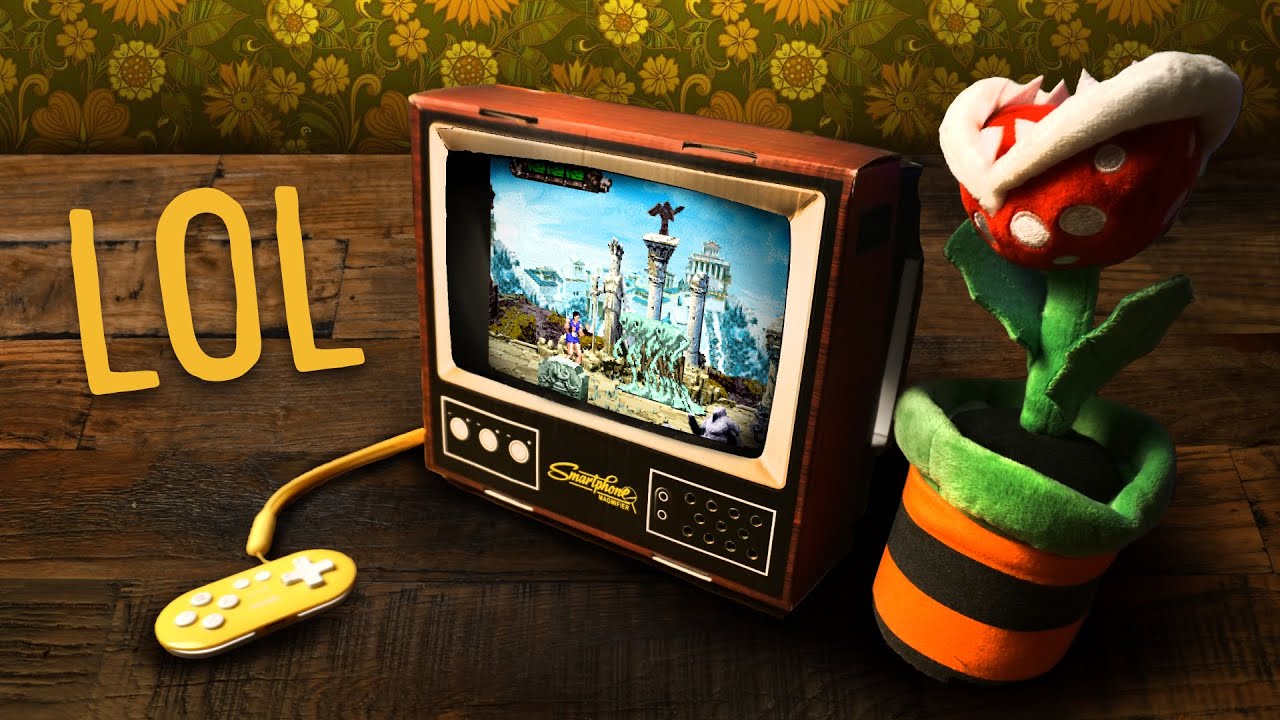 This $5 Cardboard Retro TV is Actually Kinda Cool - YouTube
