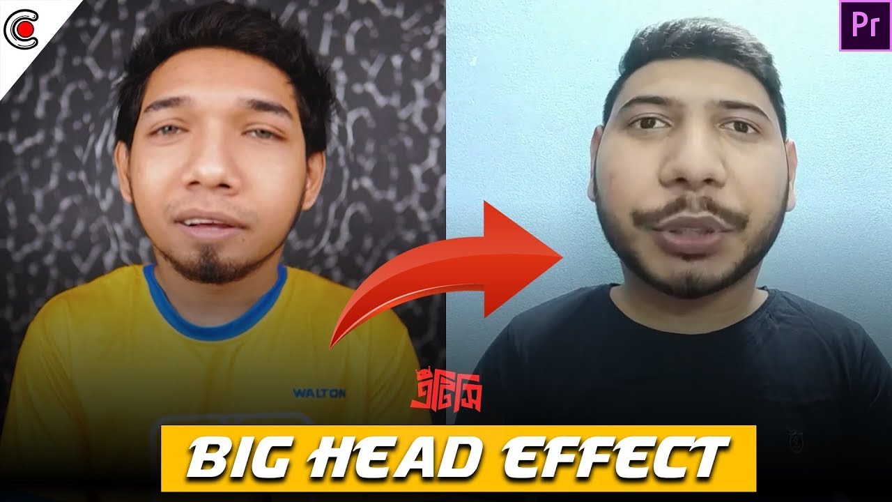 How to Make Big Head Effect Like ATC Android ToTo Company II TDP - YouTube