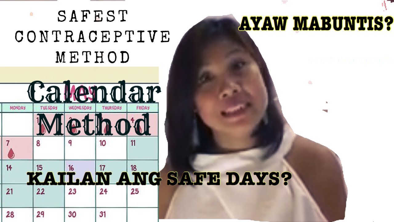 CALENDAR METHOD: PinakaNATURAL na PARAAN ng FAMILY PLANNING - YouTube