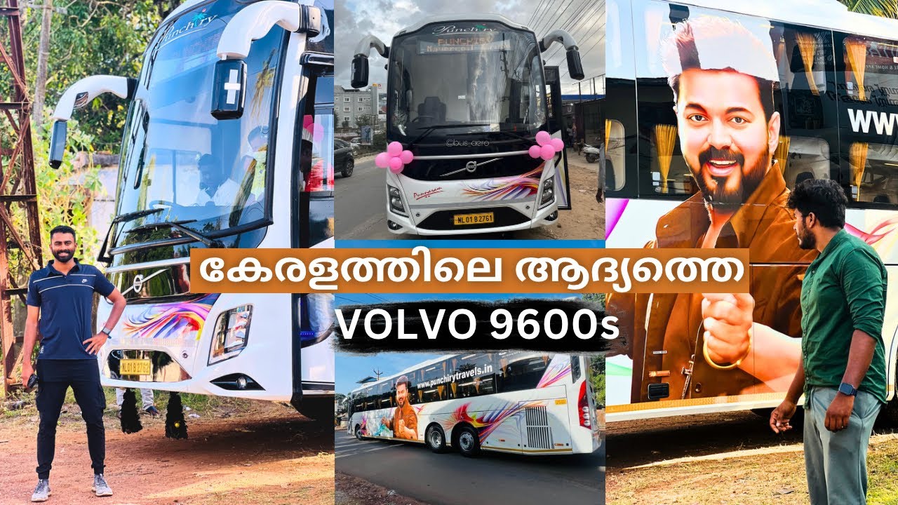 Vijay in Kerala's 1st Volvo 9600s🏁 ഡ്രൈവർമാർക്ക് വിശ്രമിക്കാൻ ബസ്സിൽ A ...