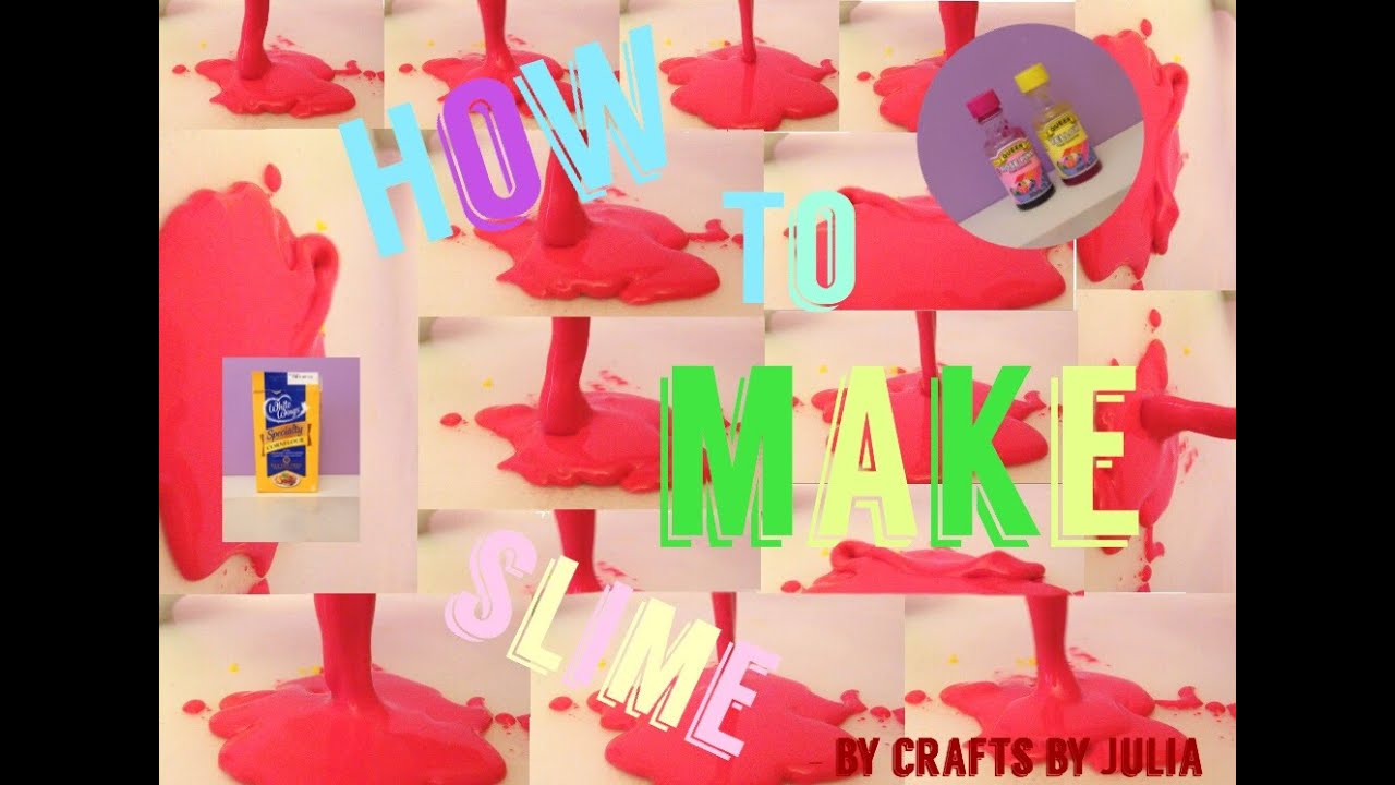 HOW TO MAKE SLIME - YouTube