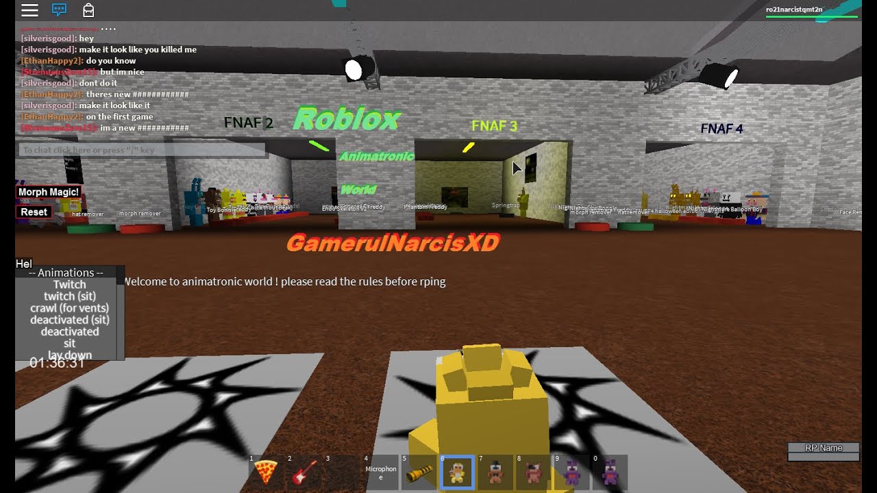 Roblox Animatronic world! - YouTube