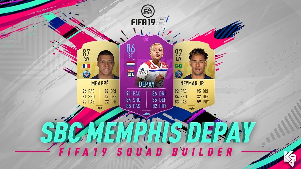 SBC Depay Squad Builder | FIFA 19 Ultimate Team - YouTube