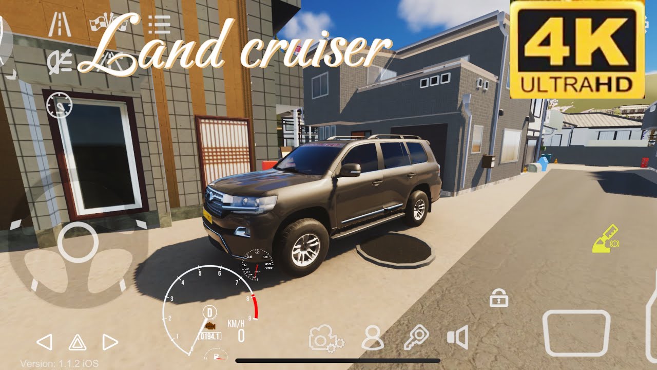 “THE TOYOTA LAND CRUISER” very smooth cruiser gameplay (Car Parking ...