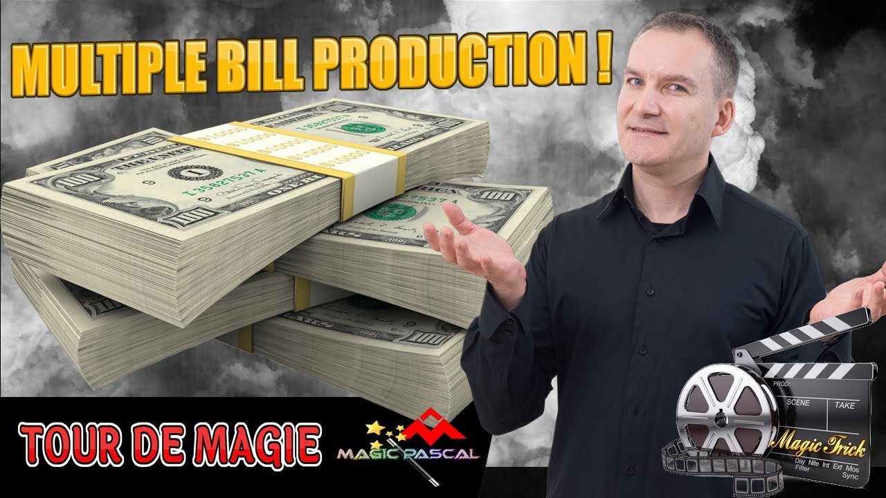 MULTIPLE BILL PRODUCTION BY JUAN PABLO { MAGIC TRICK } - YouTube