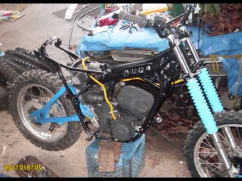 Movie.wmv my rebuild of a 1978 yz250 - YouTube