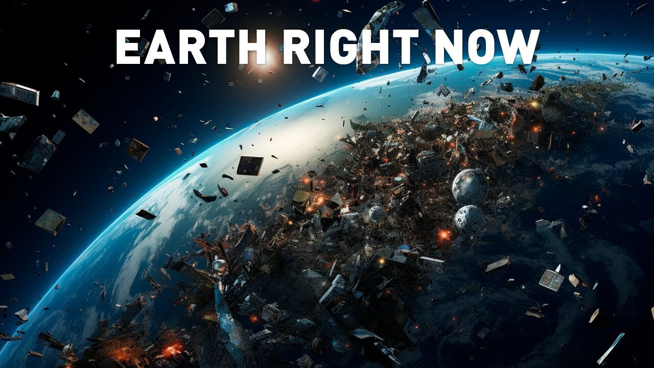 What happens with space junk during falling on Earth? - YouTube