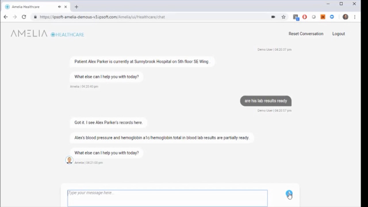 Smile CDR Amelia Demo - YouTube
