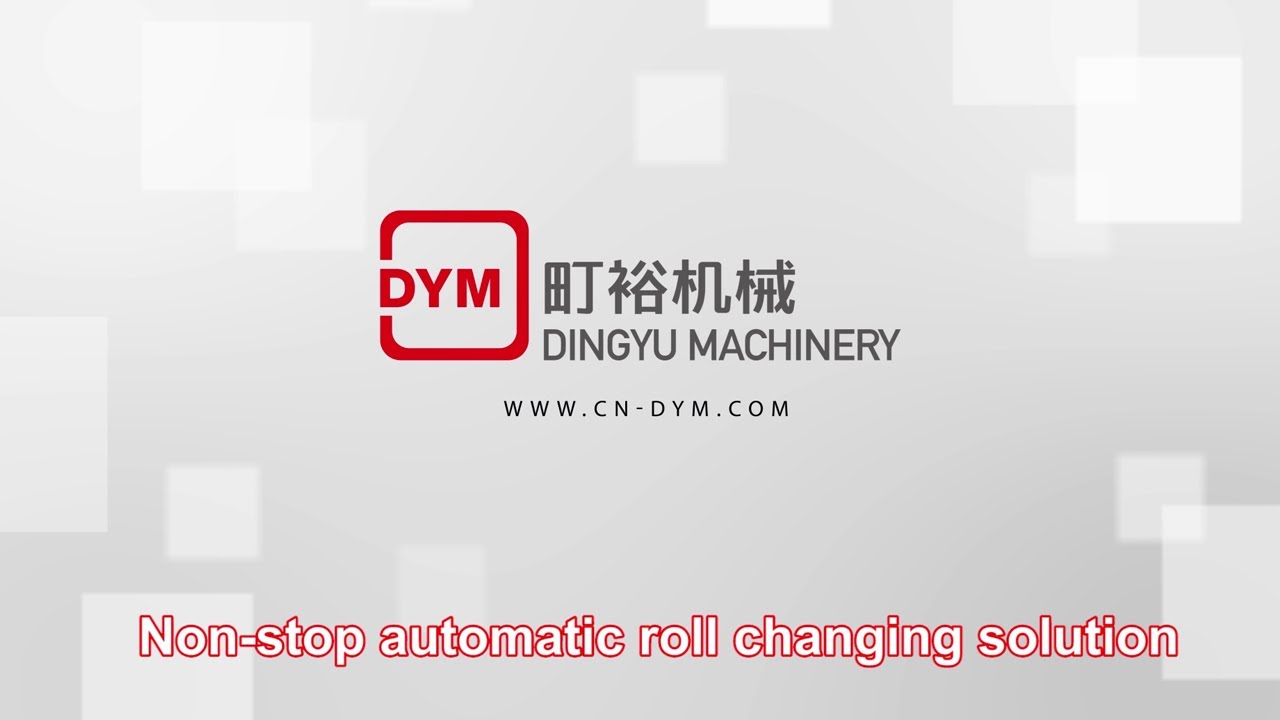 DYM Non stop automatic roll changing solutions - YouTube