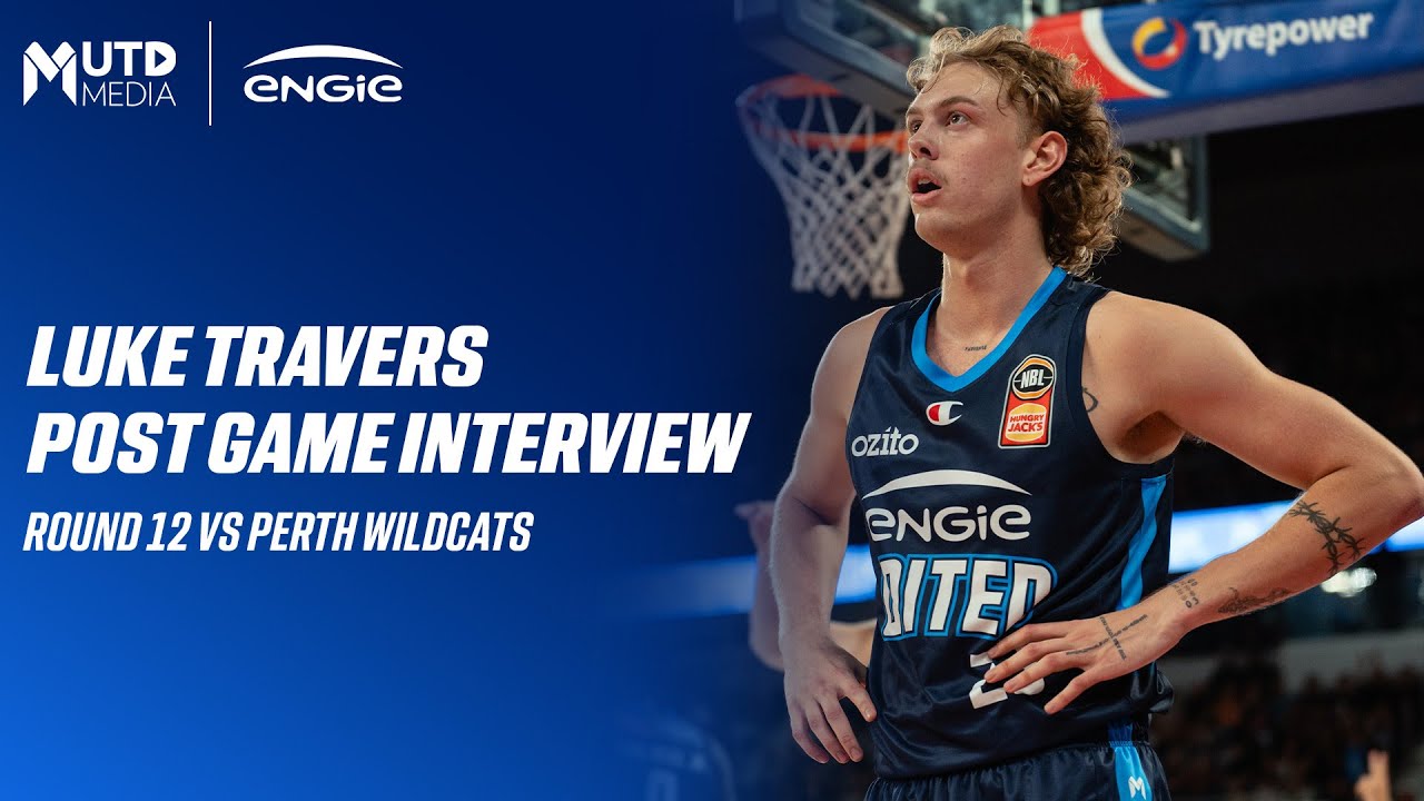 Luke Travers post game interview - NBL24 United v Wildcats Round 12 ...