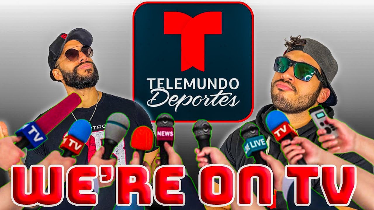 THE NEWS FROM TELEMUNDO CAME TO INTERVIEW US - YouTube