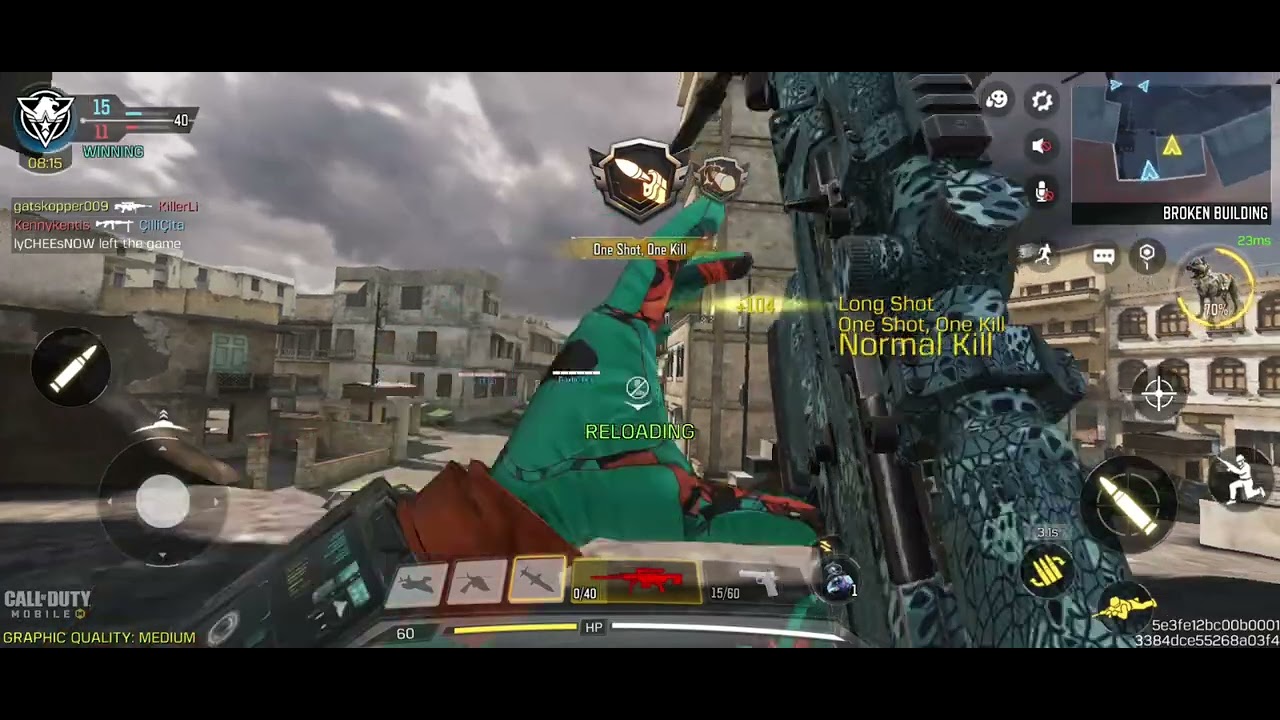 CALL OF DUTY MOBILE(CAMPING ,SNIPER)First try - YouTube