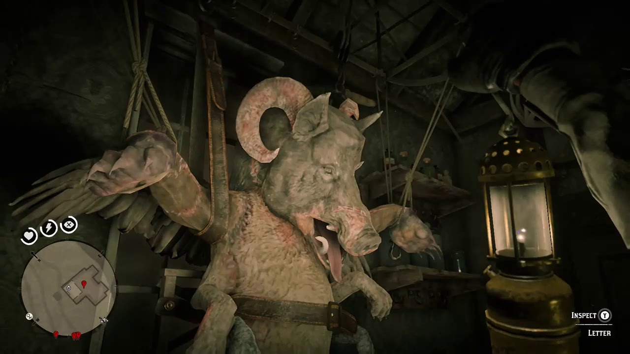 Red Dead Redemption 2 | Easter Egg - Man Bear Pig Experiment - YouTube