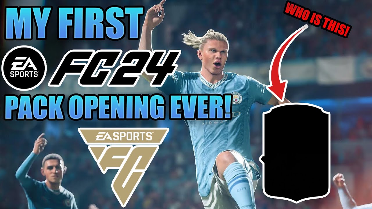 MY FIRST EA SPORTS FC 24 PACK OPENING EVER! - YouTube