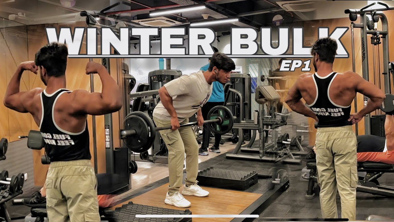Winter Bulk | Ep-1 | Back Day+Full Day Eating | SANADFITNESS - YouTube