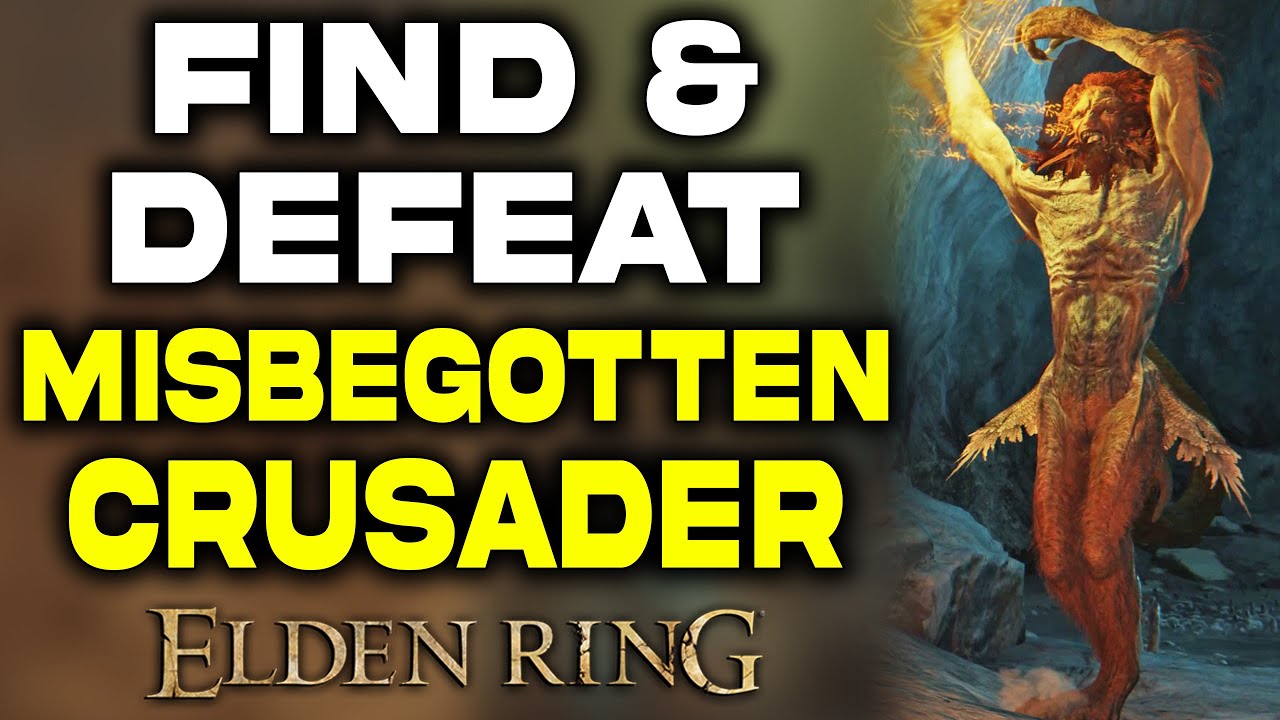 Elden Ring: How to Find & Defeat Misbegotten Crusader | Hidden Boss Fight - YouTube