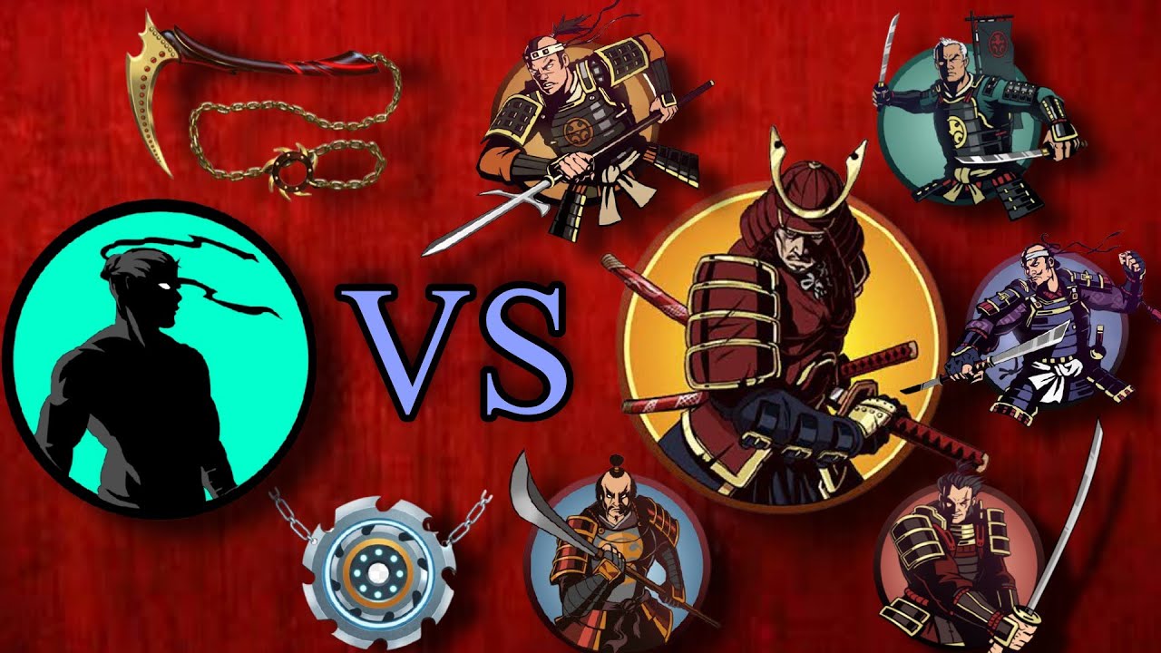 Shadow Fight 2 Shogun All Bodyguard Gameplay In Handi/Shogun Fight ...