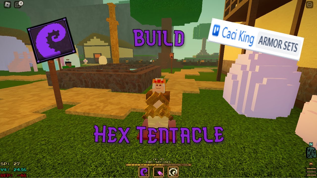 Eu fiz uma build de hex depois do nerf 😭 | Voxlblade - YouTube