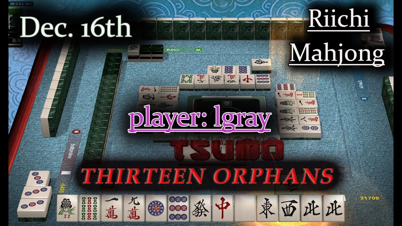 Riichi Game of the Week (December 16th, 2021) - Thirteen Orphans ...