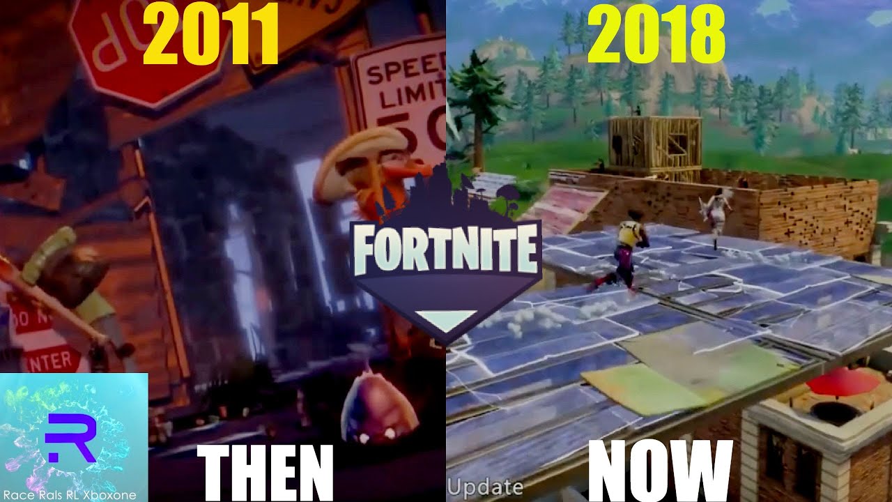 EVOLUTION OF FORTNITE SAVE THE WORLD/BATTLE ROYALE (2011-2018) - YouTube