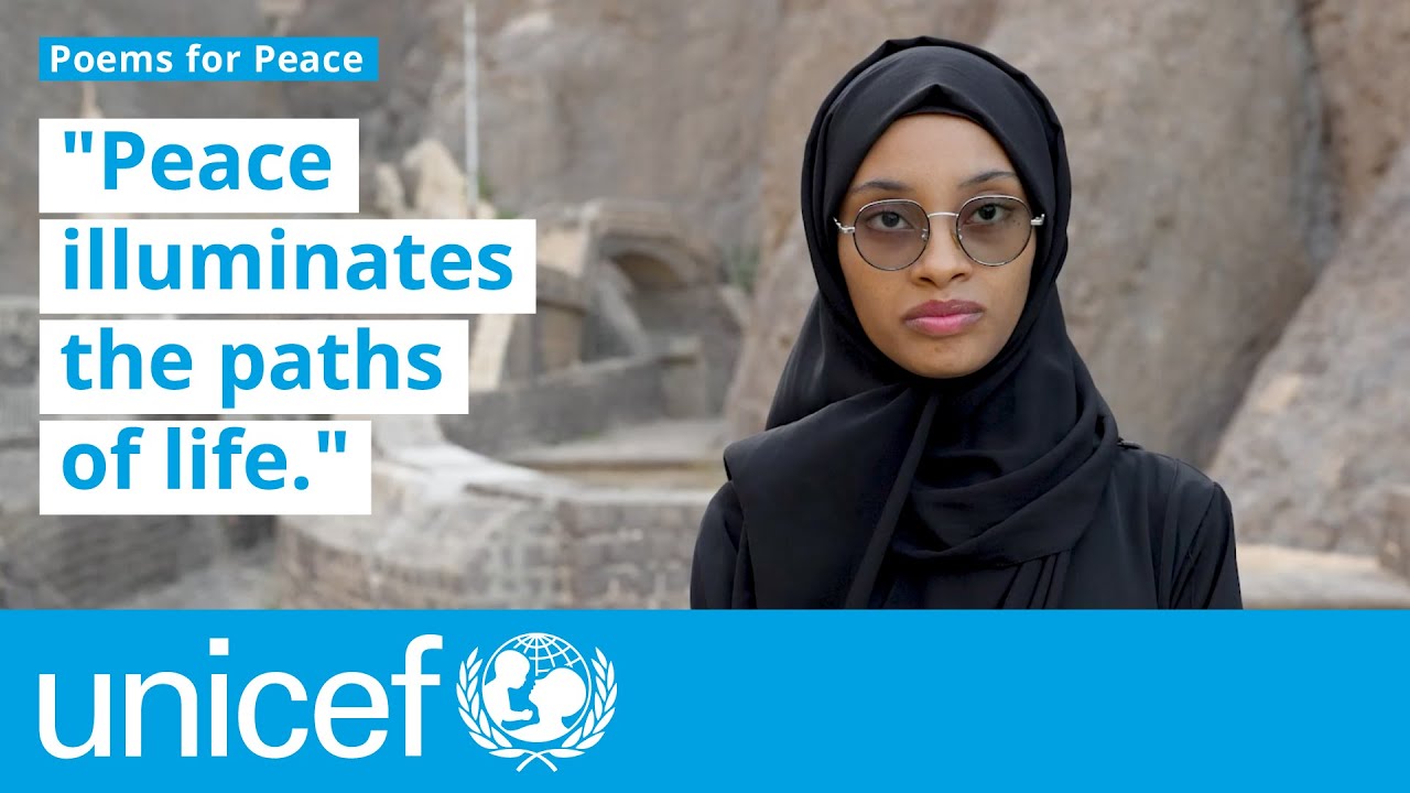 Mariam's poem for peace in Yemen | UNICEF - YouTube