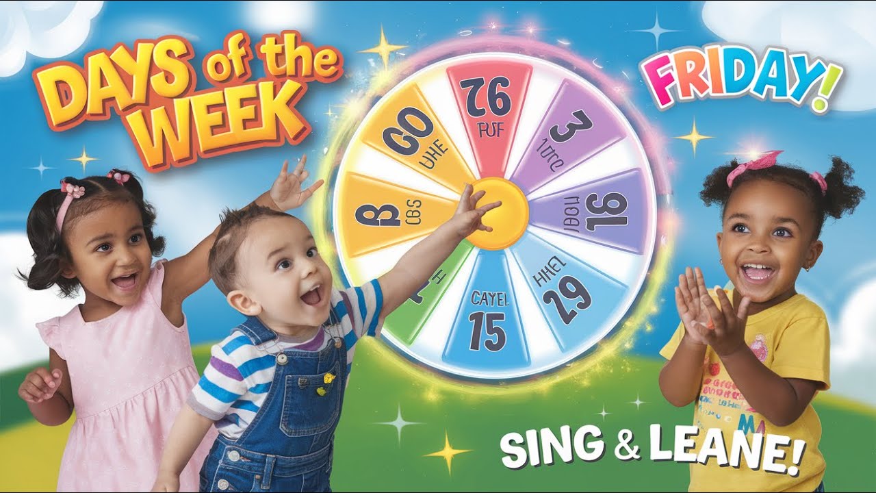 Monday to Sunday | Kids song days of the Week 📅 | Nursery Rhymes ...