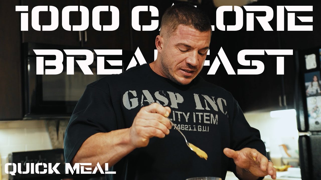 1000 CALORIE MEAL: BRETT's MUSCLE ANABOLIC SHAKE - YouTube