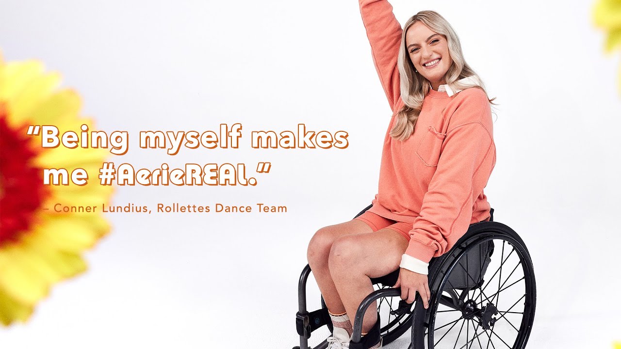 #AerieREAL Voices: Conner Lundius (The Rollettes Dance Team) - YouTube