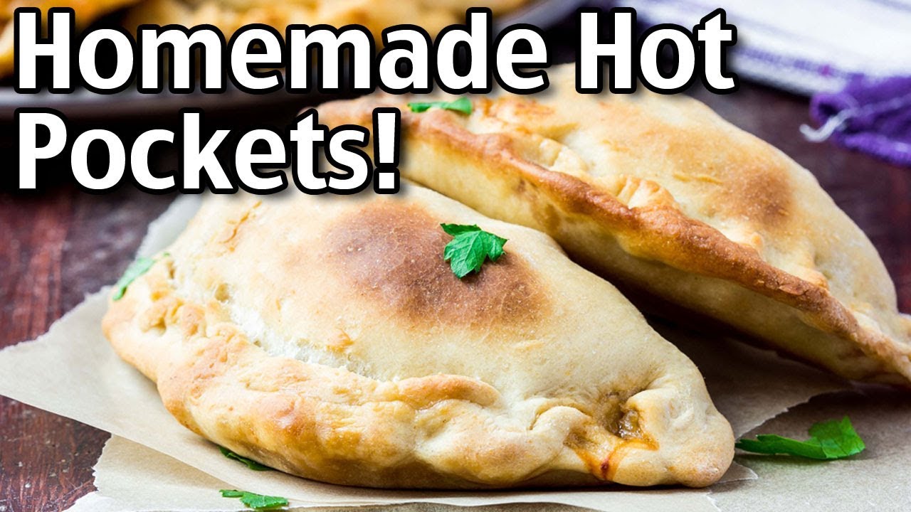 Homemade Hot Pockets Recipe - How To Make Hot Pockets Sandwiches - YouTube