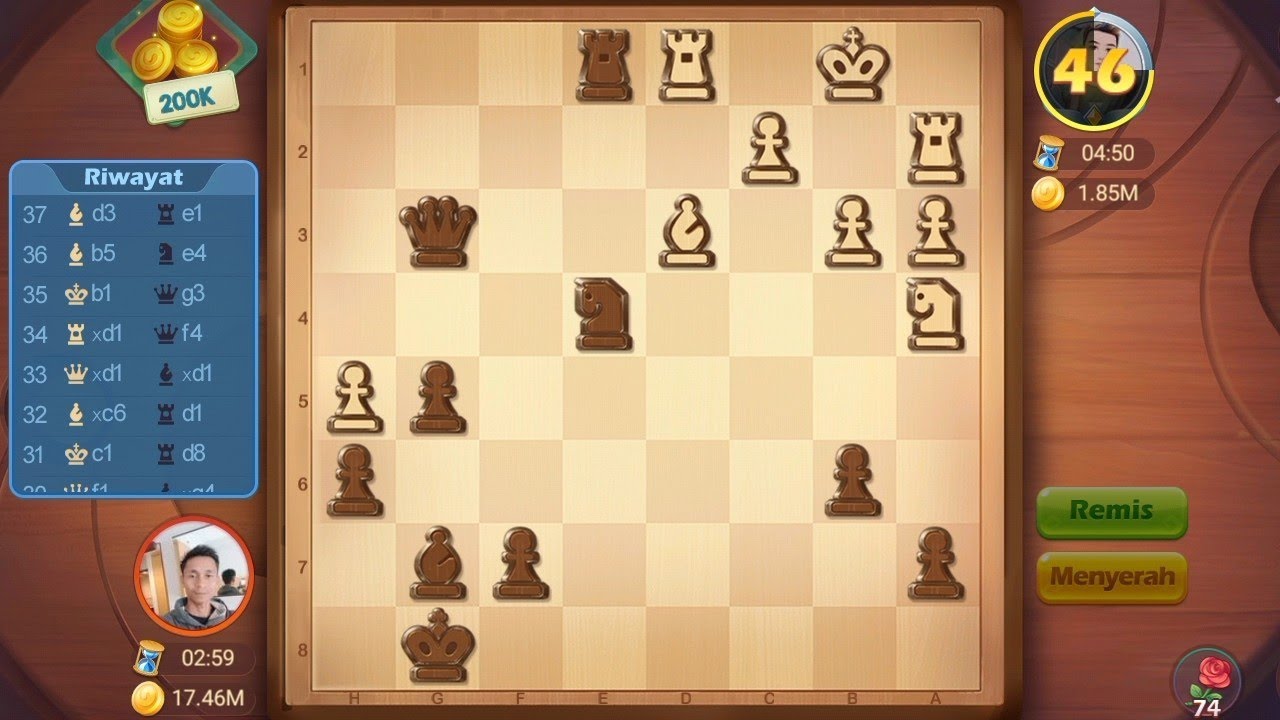 Ikuti Langkah Seperti Master Catur ini biar Kalian Menang ||Main catur ...