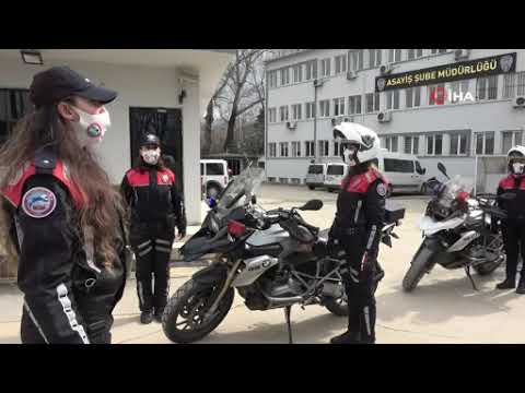 Bursa'da 500 kadın polis her alanda güvenliği sağlıyor!