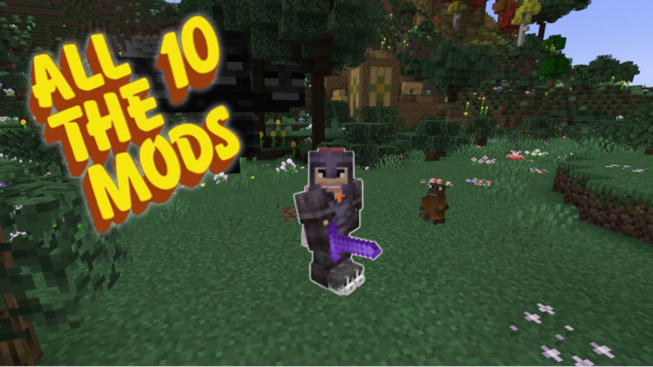 The CRAZIEST Minecraft Mod Pack! (ALL THE MODS 10) - YouTube