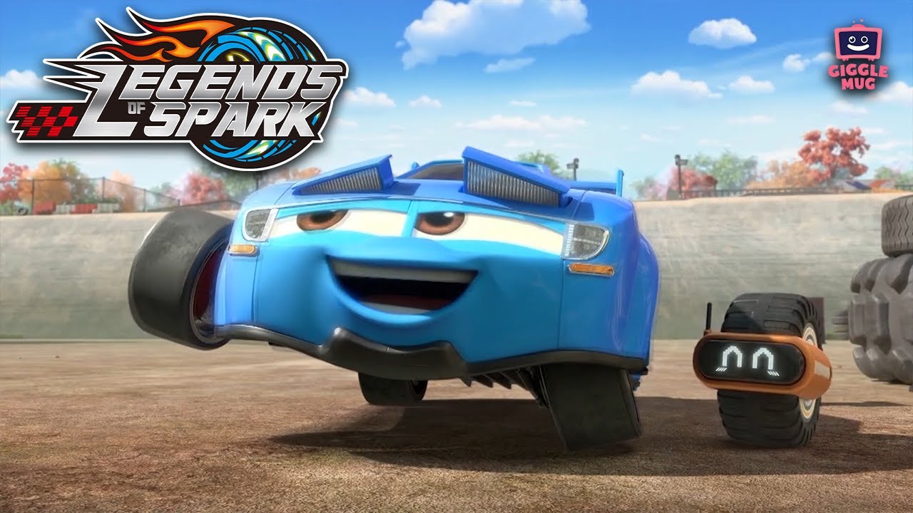 Legend of the Ruler 📏 | Legends Of Spark (13-Minute Animated Cars Show ...