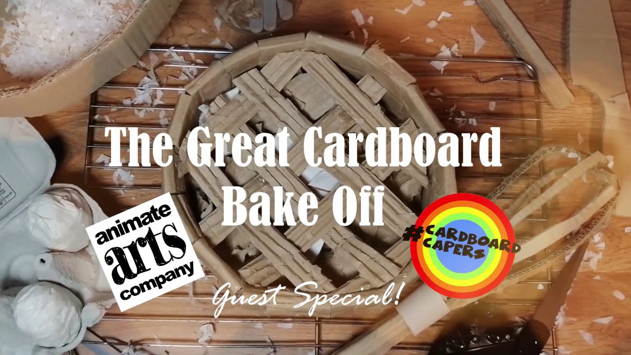 CARDBOARD CAPERS - The Great Cardboard Bake-Off - YouTube